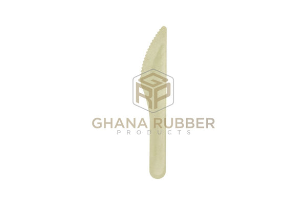 Bagasse Knives - Shine Disposables by Ghana Rubber – Ghana Rubber Products