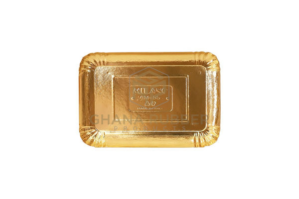 Carton Tray Gold Large - Shine Disposables by Ghana Rubber – Ghana ...
