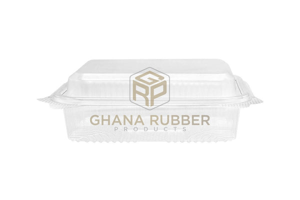 Hinged Containers 600cc Domed - Shine Disposables by Ghana Rubber ...
