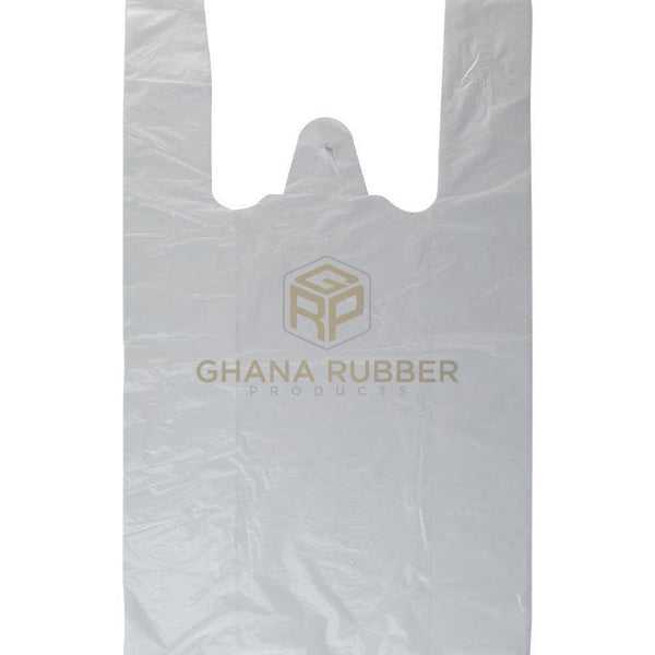 Market Carrier Bags White Small - Shine Disposables by Ghana Rubber ...