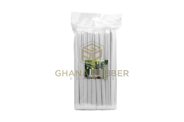 Plastic Straws Wrapped Black 6mm - Shine Disposables by Ghana Rubber ...