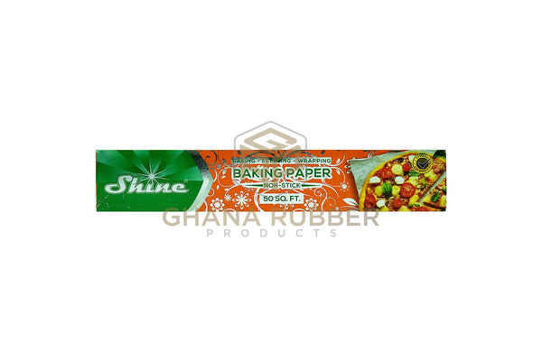 Shine Baking Paper 50 Square Feet - Shine Disposables by Ghana Rubber ...