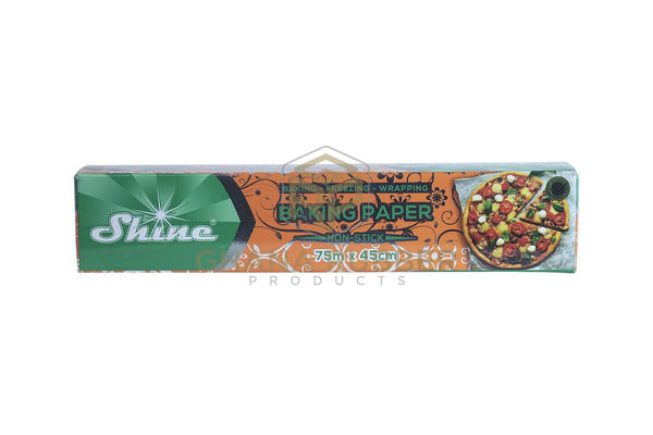 Shine Baking Paper 75m x 45cm - Shine Disposables by Ghana Rubber ...