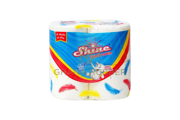 Shine Toilet Paper 4 Pack - Shine Disposables by Ghana Rubber – Ghana ...