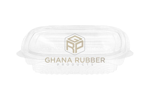 Square Hinged Containers 250cc Flat - Shine Disposables by Ghana Rubber ...