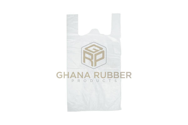Carrier Bags White Large - Shine Disposables by Ghana Rubber – Ghana ...
