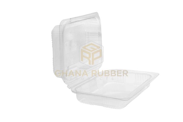 Domed High Deli Containers 500cc - Shine Disposables by Ghana Rubber ...