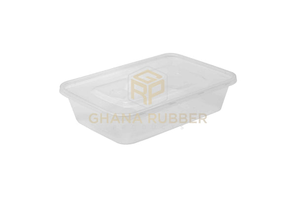 Microwavable Containers Rectangular 650cc - Shine Disposables by Ghana ...