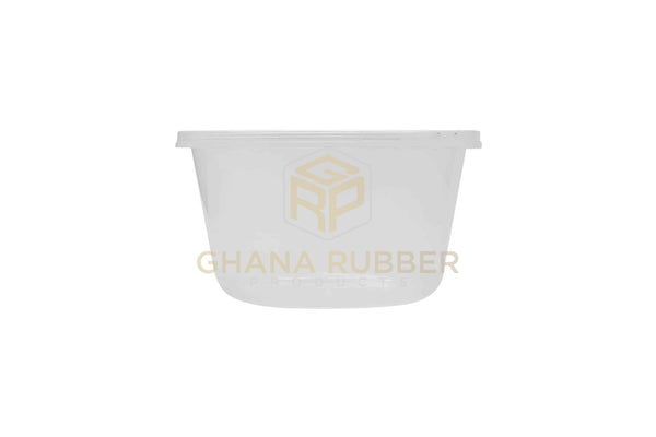 Microwavable Containers Round 750cc - Shine Disposables by Ghana Rubber ...